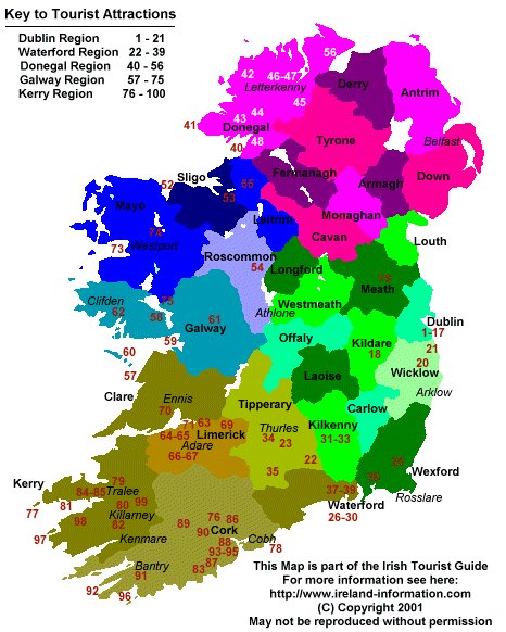 Ireland Vegetation Map